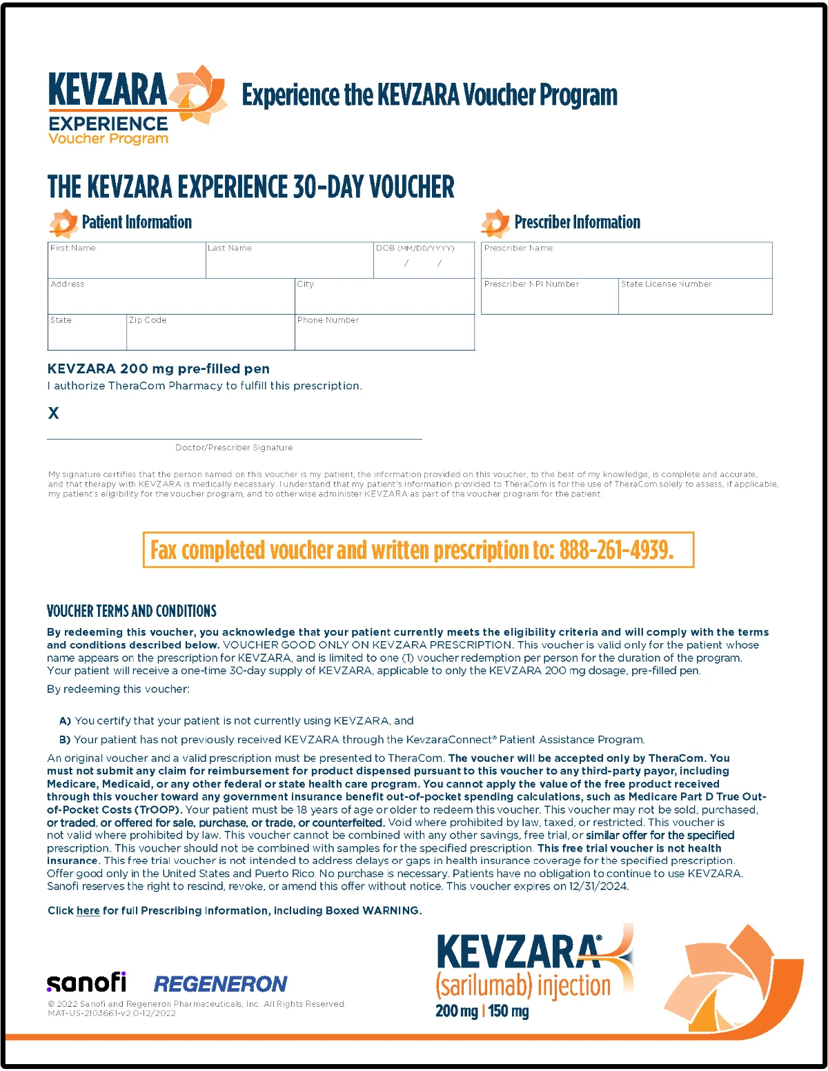 KEVZARA® Resources | KEVZARA® (sarilumab) injection 200 mg
