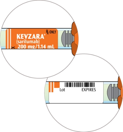 How to Take KEVZARA | KEVZARA (sarilumab) injection 200 mg