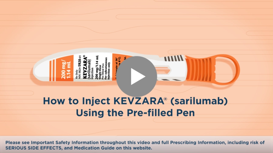 Resource Library | KEVZARA (sarilumab) injection 200 mg